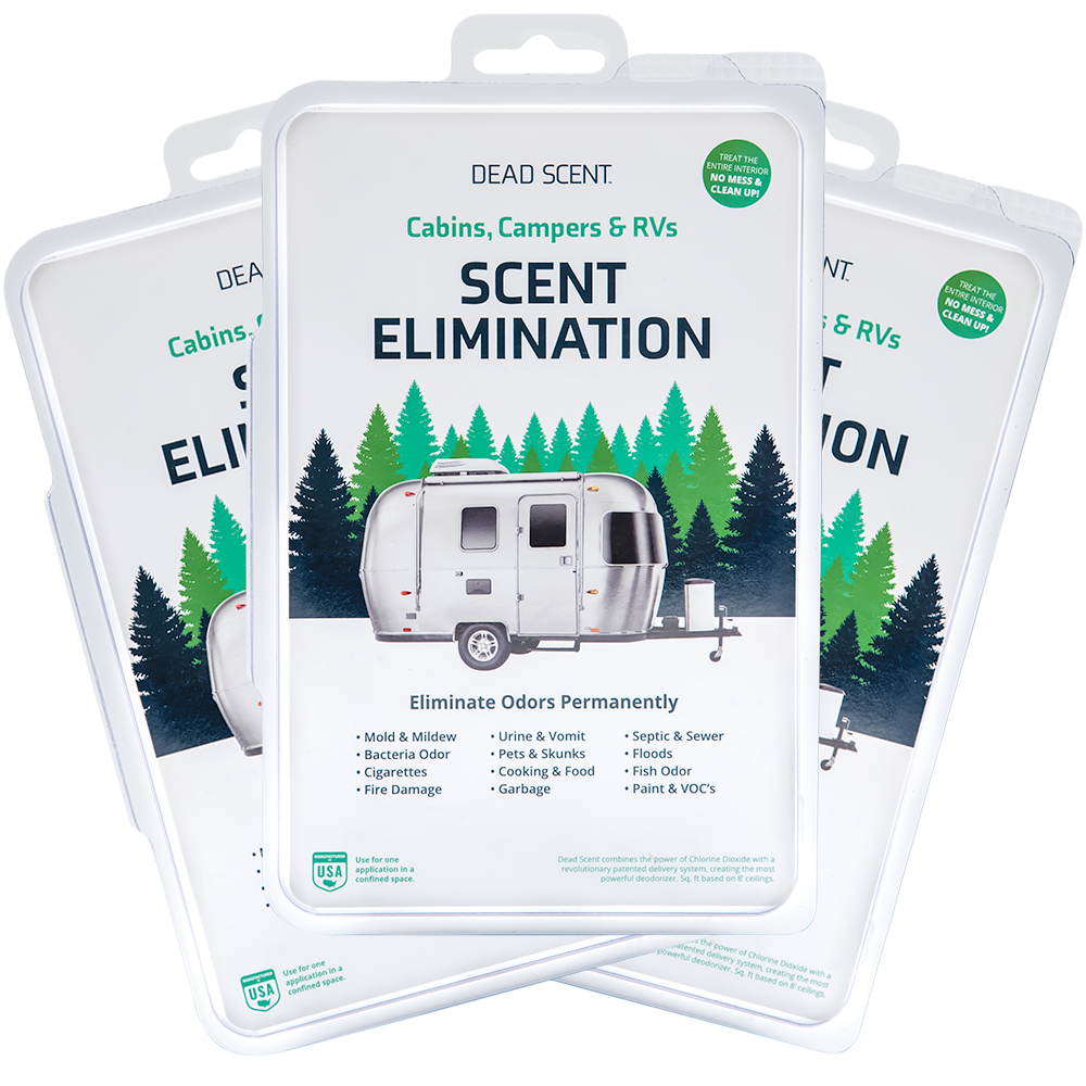 Eliminate RV, Camper & Cabin Odors for Good | Dead Scent