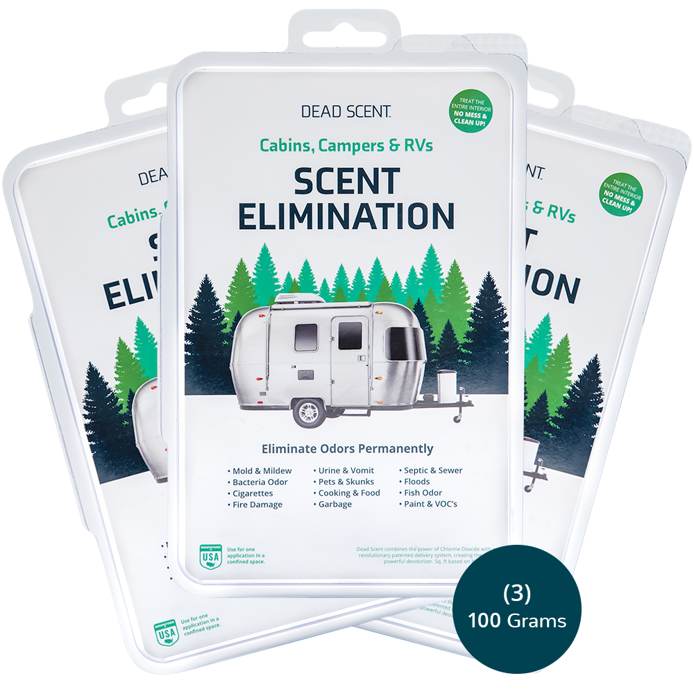 Cabin, Camper or RV Odor Eliminator – Dead Scent
